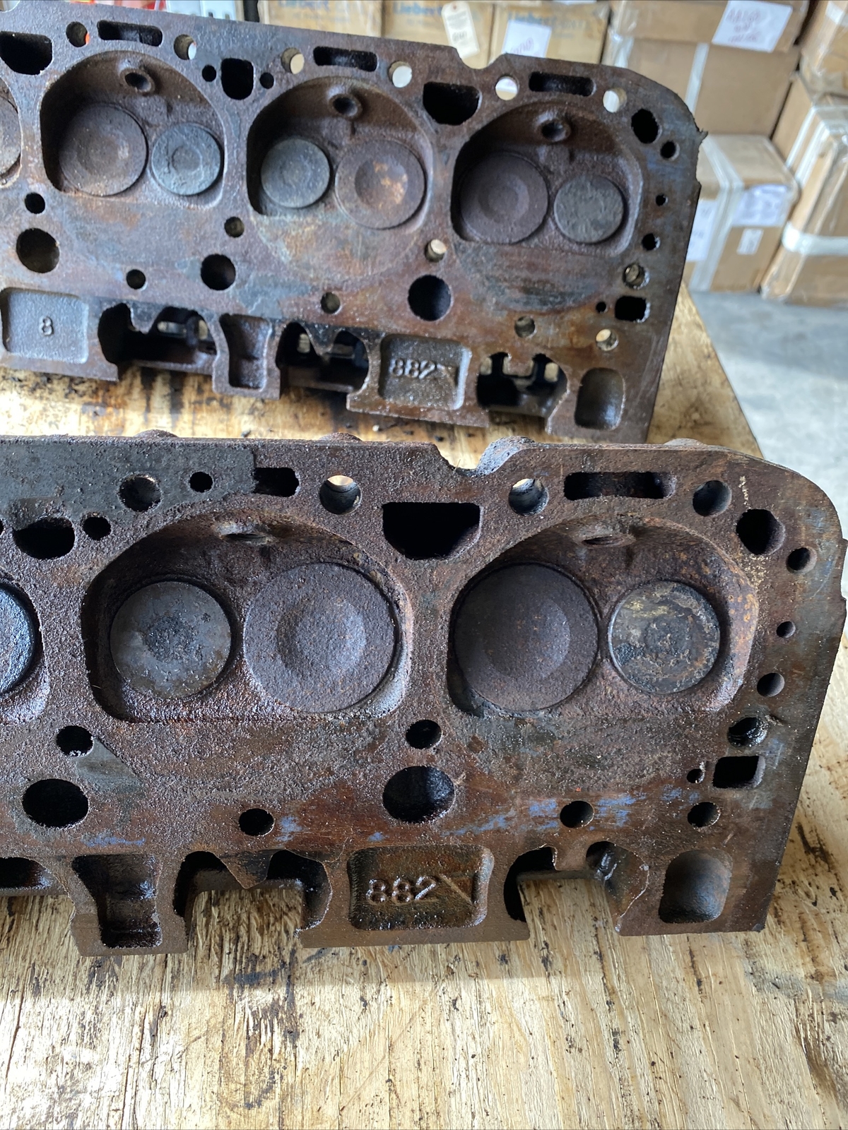 Chevy Gm Heads 333882 350 400 1.94 1.5 76 (tt7 | eBay