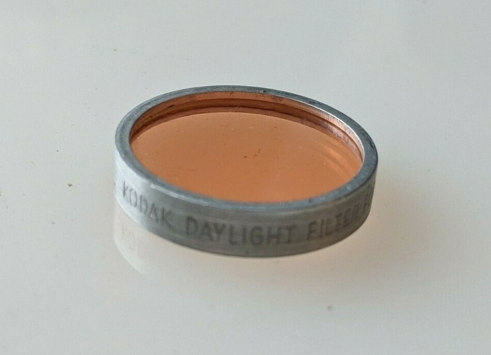 Kodak Daylight Filter for Type A Color Films No. 85 Series 4, IV ...