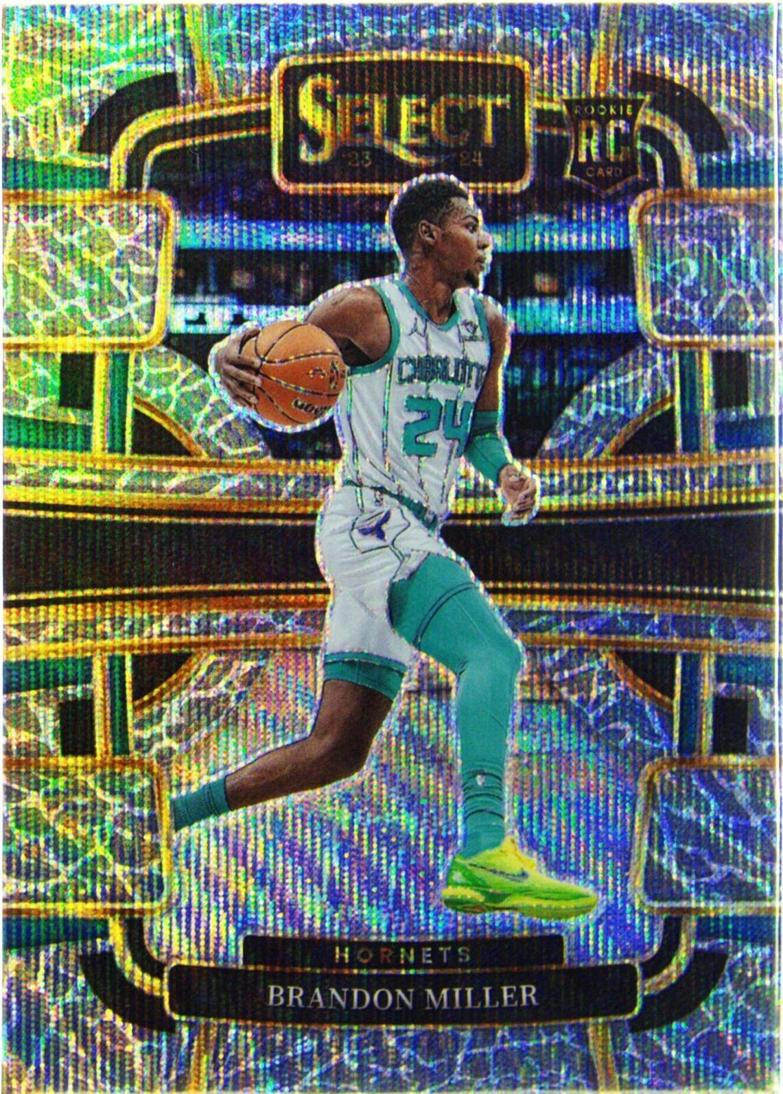 2023-24 Panini Select - Concourse Brandon Miller #80 Elephant Prizm (RC ...