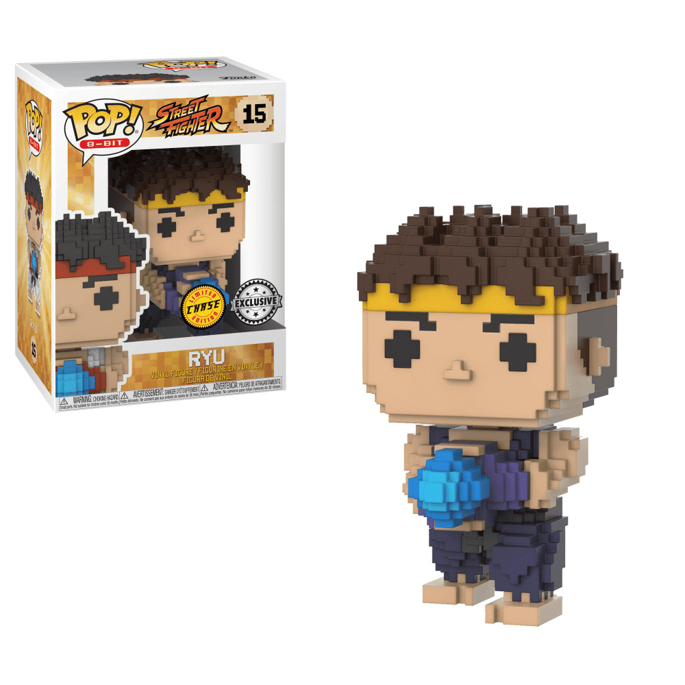 Funko Pop! 8-Bit: Street Fighter - Ryu - (8-Bit) - GameStop (GS ...