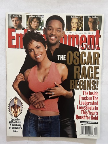 2002 January 18 Entertainment Weekly The Oscar Race Begins (CP212) | eBay