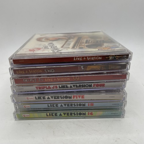 Triple J Like A Version Cd Bundle x 7 Numbers 1, 2,3,4,5,15,16. Free ...