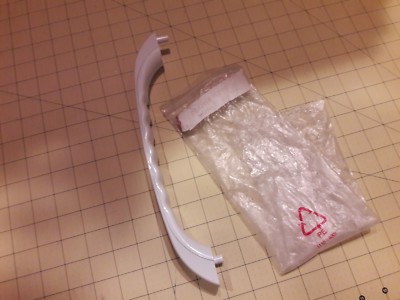25QBP3780 for GE Microwave Door Handle White WB15X335 PS232260 ...