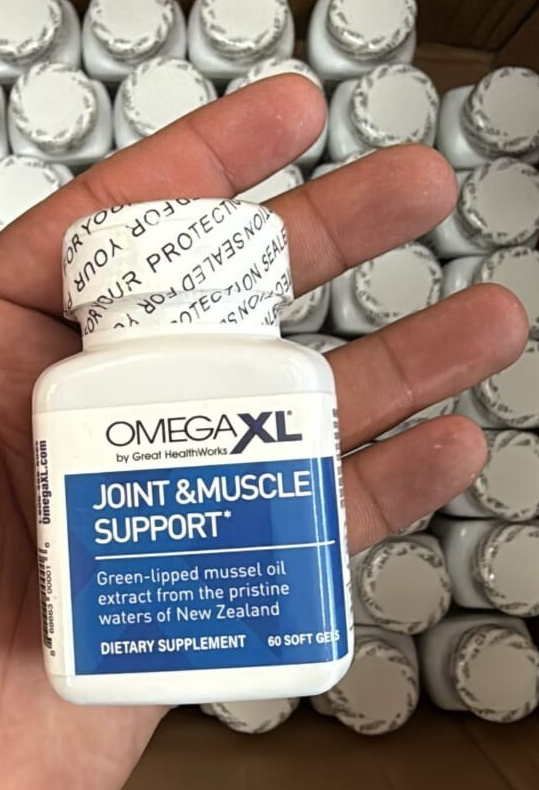 Omega XL 60ct by Great HealthWorks: Small, Potent, Joint Pain Relief ...