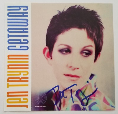 Jen Trynin Signed Getaway CD Single Insert Sheet Rock N Roll Booklet ...