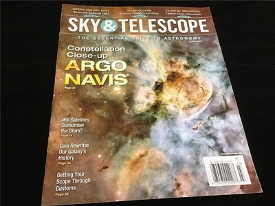 Sky & Telescope Magazine March 2020 Constellation Close Up Argo Navis ...
