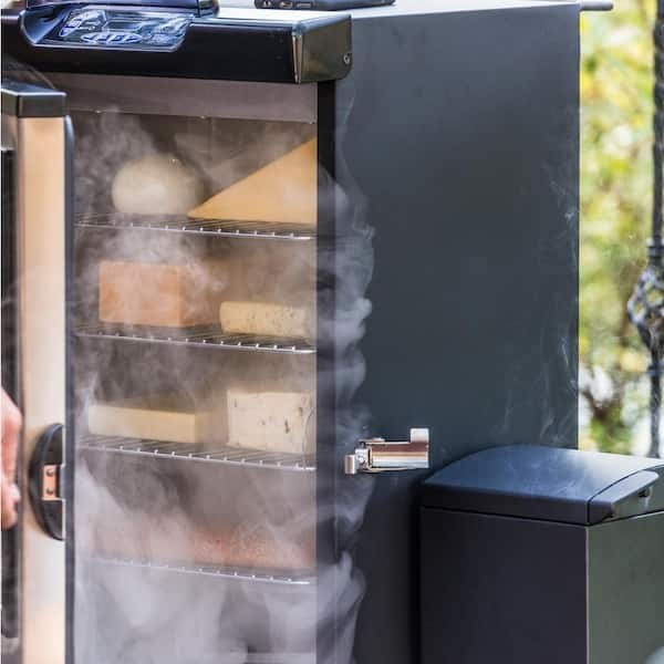 Slow and Cold Smoker Box for Smokers Accessory Attachment Black Outdoor ...