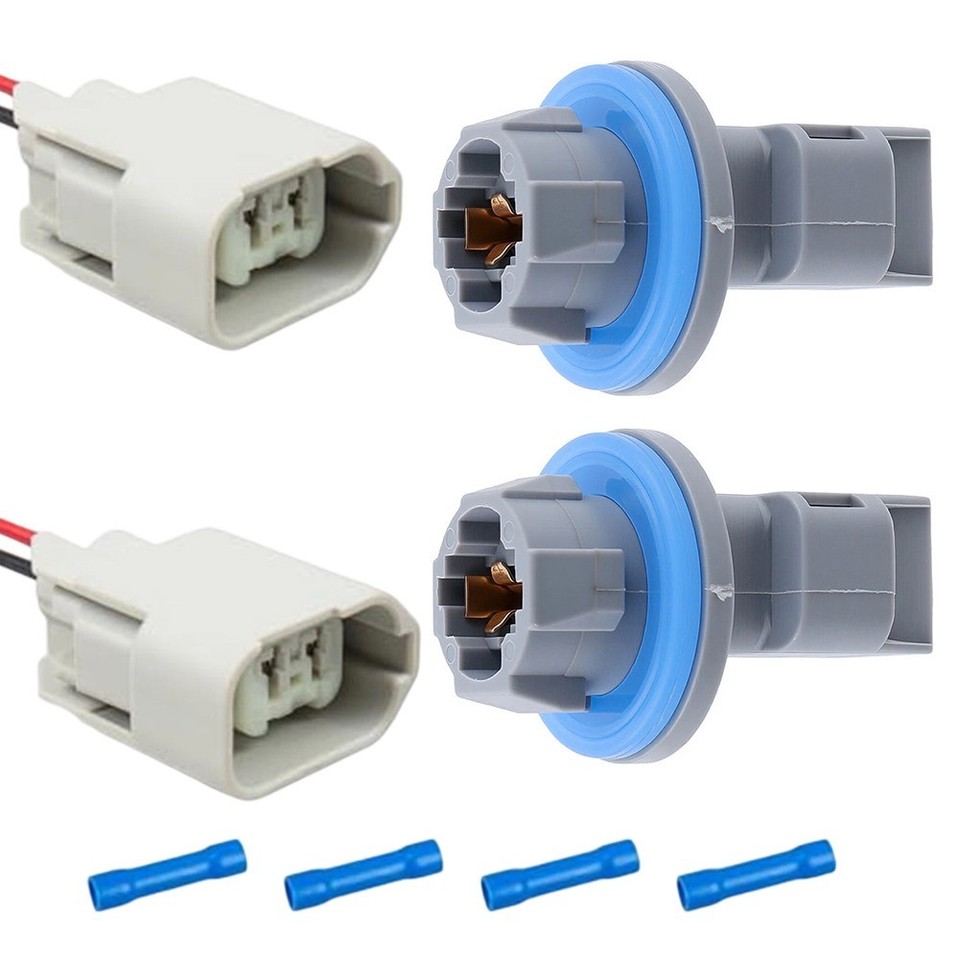 Rear License Plate Light Socket with Female Wiring W2 Way for Ford ...