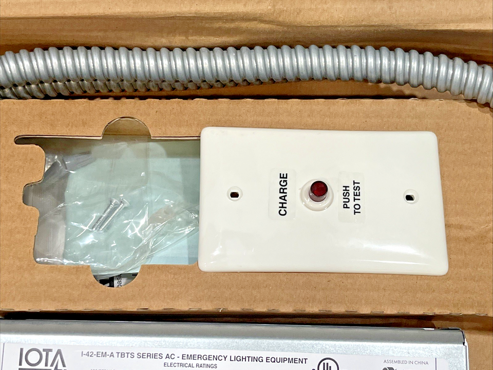 Iota I-42-EM-A TBTS Series AC Emergency Ballast Lighting Equipment *NEW ...