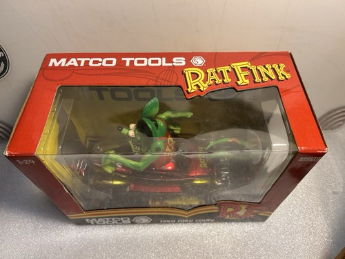 MATCO TOOLS "ED ROTH" RAT FINK IN A 1940 FORD COUPE 1:24 SCALE DIE CAST ...