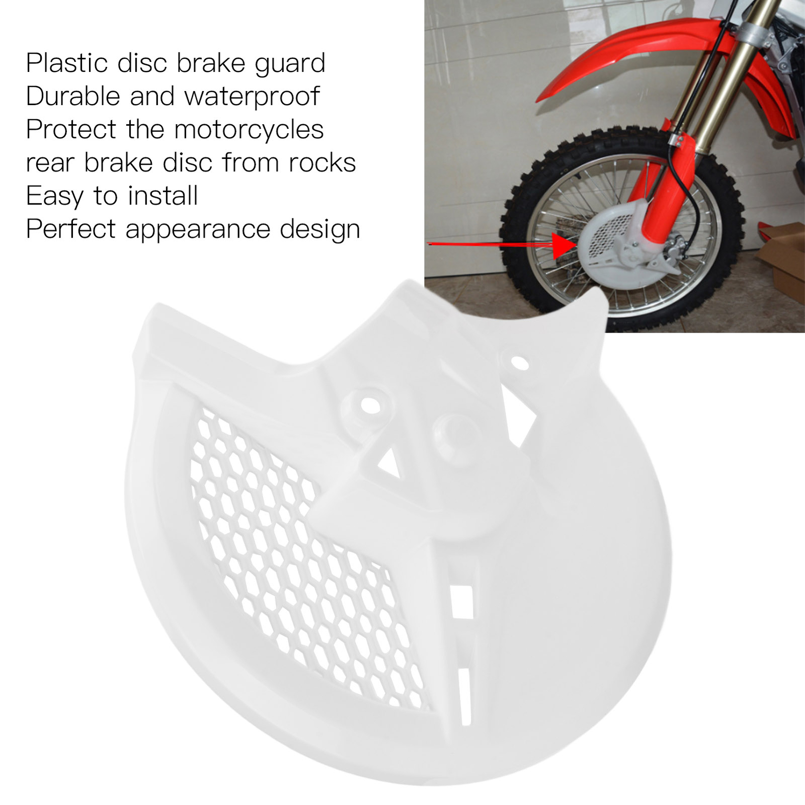 ZZ1 Motorcycle Brake Disc Guard ABS Brakes Discs Cover Replacement For ...