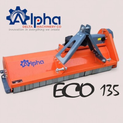Alpha Eco 135 flail mower - Small quantity now ready for next day ...