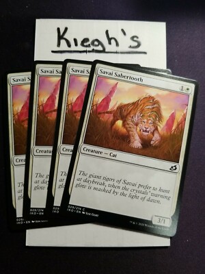 Mtg Savai Sabertooth x4 | eBay