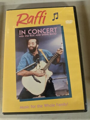 Shelf173 DVD~ RAFFI IN CONCERT WITH THE RISE AND SHINE BAND | eBay