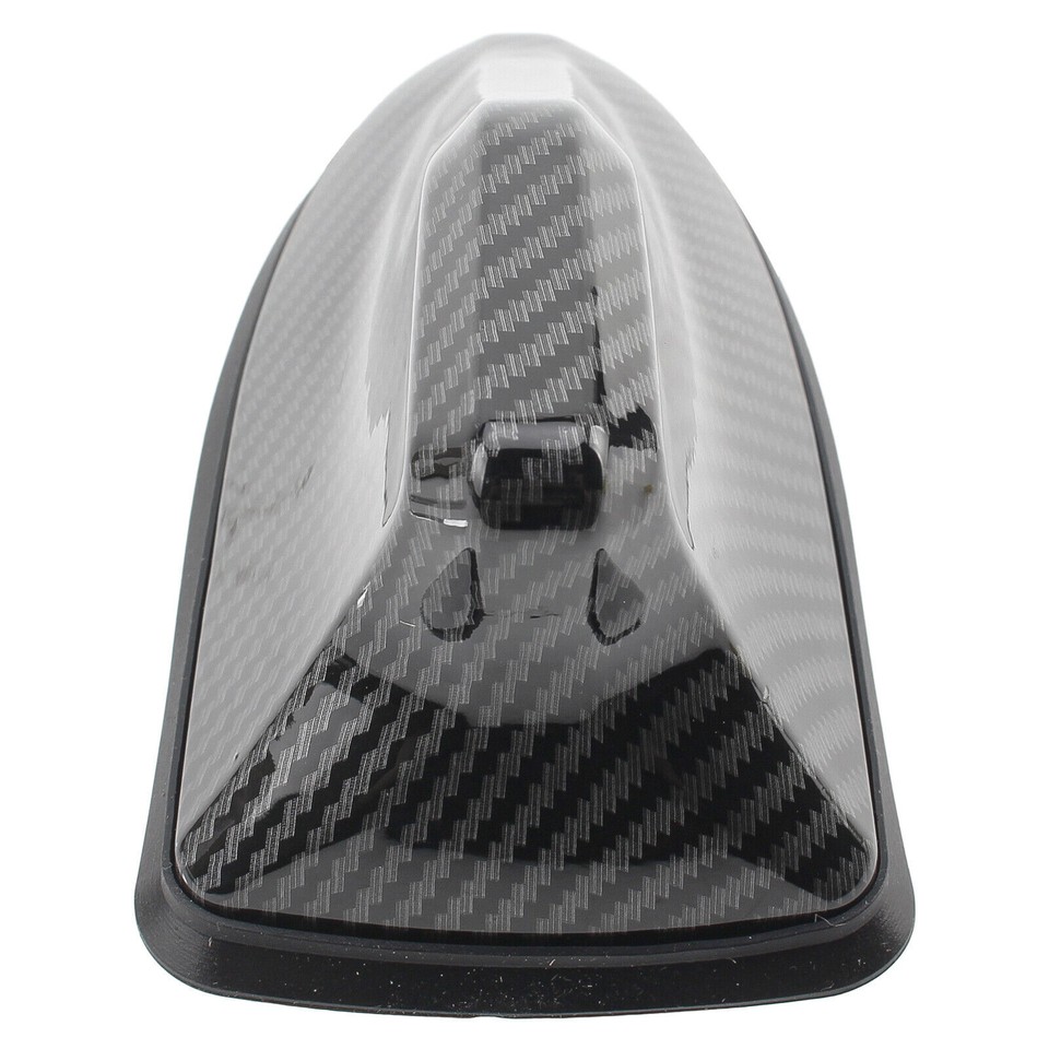 Fin Roof Car Antenna Carbon Fiber Shark Radio FM/AM Antena Cover ...