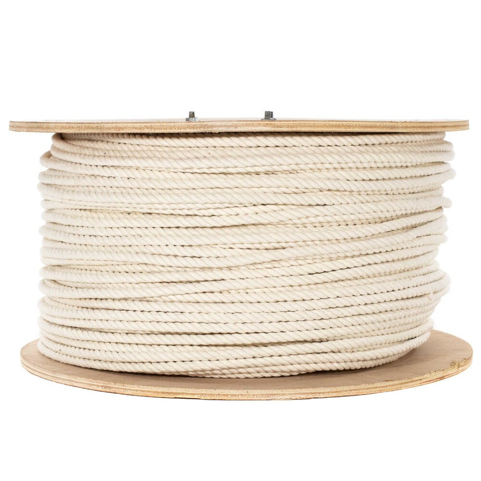 GOLBERG Premium 100% Natural Twisted Cotton Rope - Choose from Many ...