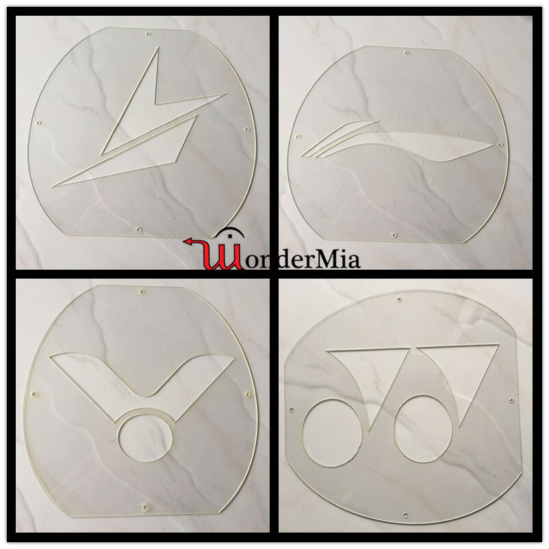 LI-NING YONEX VICTOR LIN DAN for Badminton Racquet String Logo Stencil ...