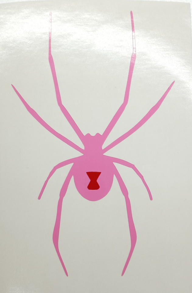 Black Widow With Red Spot Spider Vinyl Decal Car Truck SUV Laptop Two ...