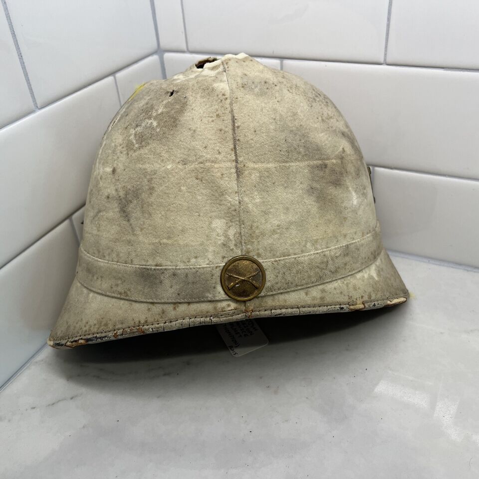 NY US Militia 1880 Summer Helmet (Thompson) A215 (Estate Militaria ...