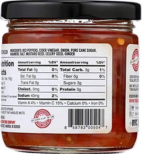 The Backyard Food Company, Hot Red Pepper Relish, 7.5 oz Jar | eBay