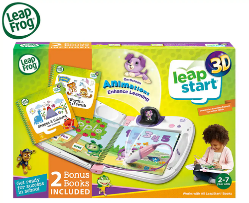 Leapfrog Leapstart 3D Super Bundle Pack - Pink/Purple 7445003511598 | eBay