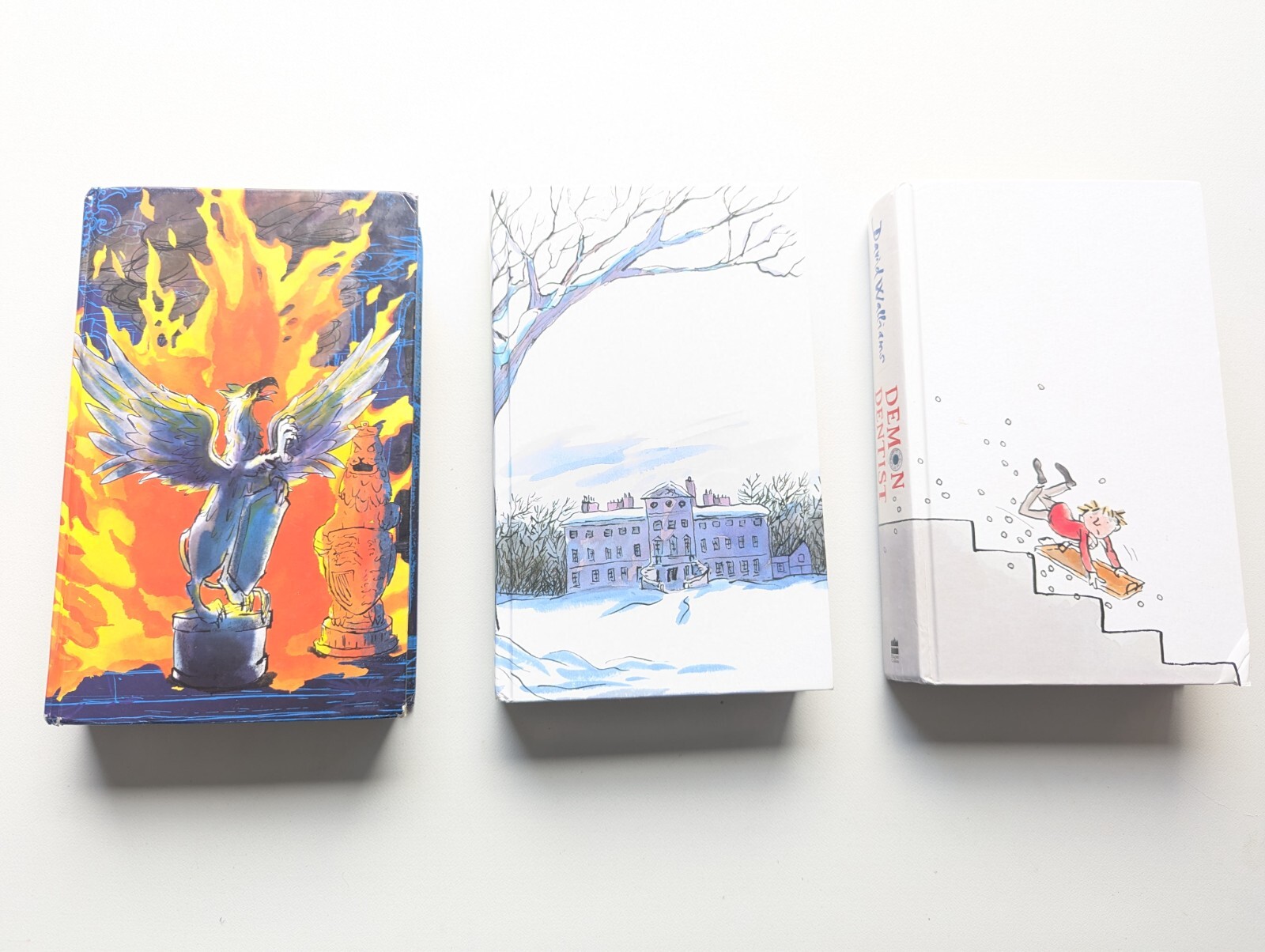 David Walliams Hardback Bundle - Set of 3 -Awful Aunty, Demon Dentist ...