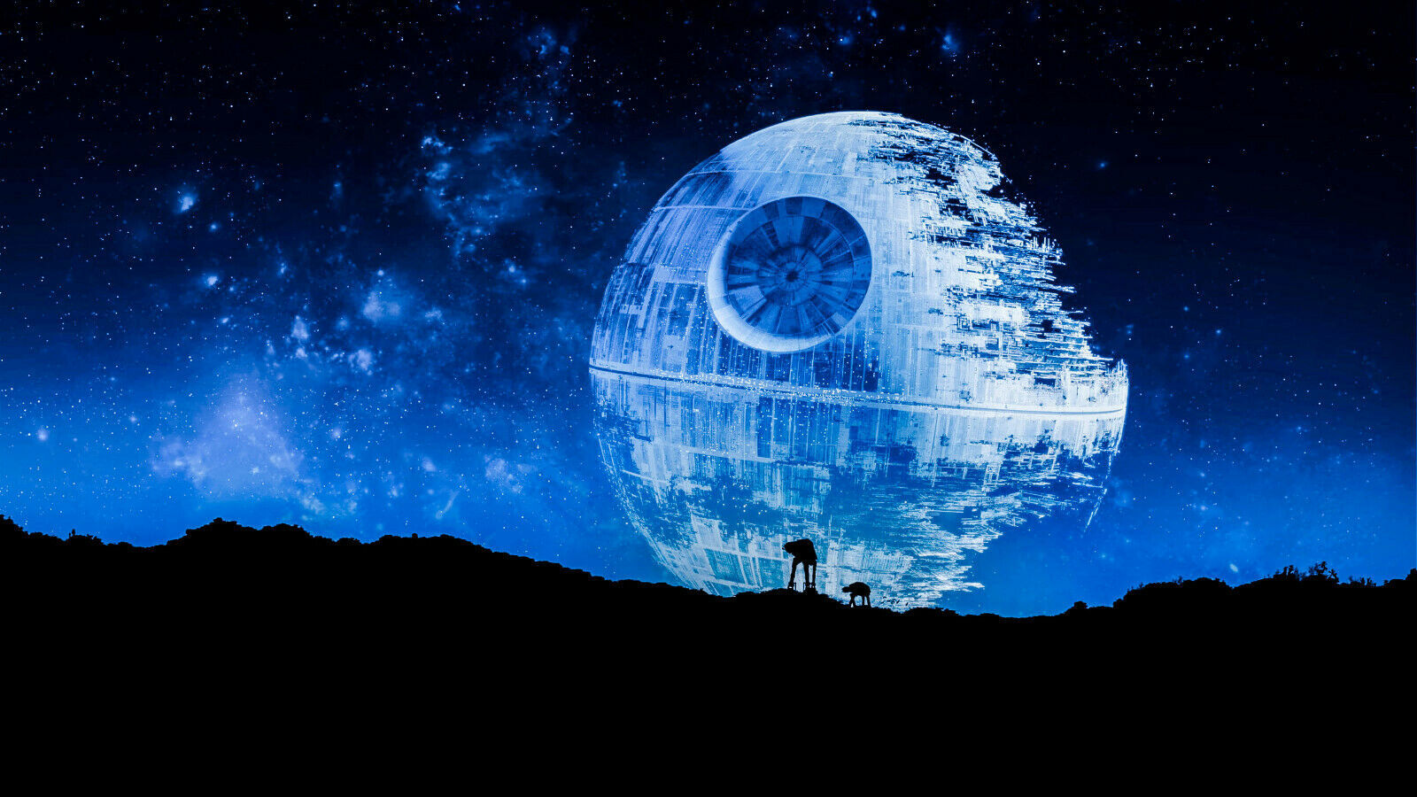 Star Wars Todesstern Film Leinwand Bilder Wandbilder - Hochwertiger ...