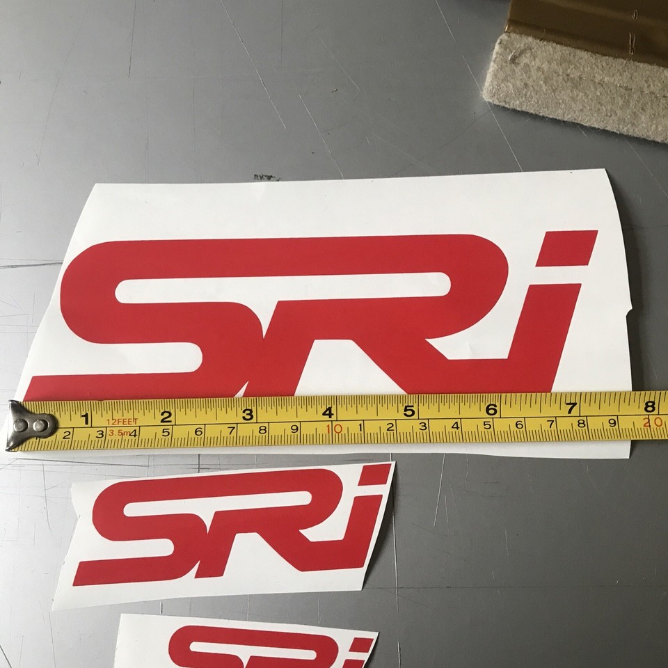 2x Vauxhall SRI Sport Car Van Window Vinyl Stickers Decals Insignia ...