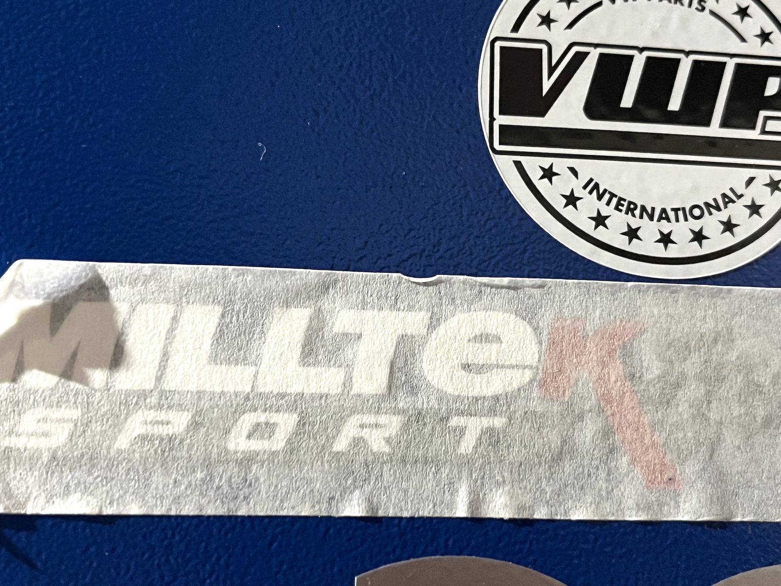Official Milltek Sport Decal Sticker Emblem Logo 2x small 100mm White ...