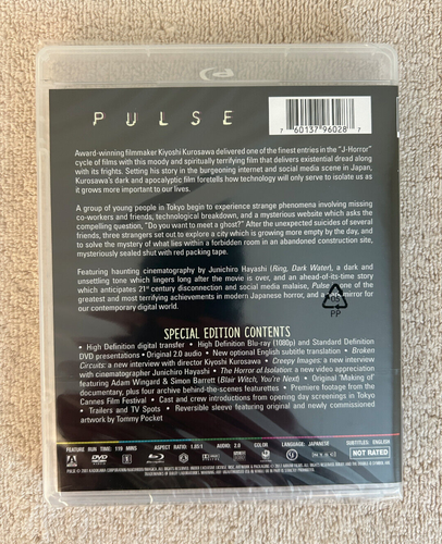 Pulse (Blu-ray, 2001) for sale online | eBay