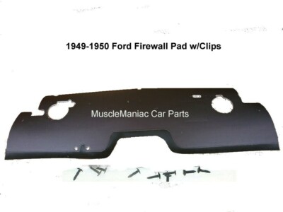 1960-1965 Falcon Ranchero Comet FIREWALL INSULATION PAD w/Clips 60 61 ...
