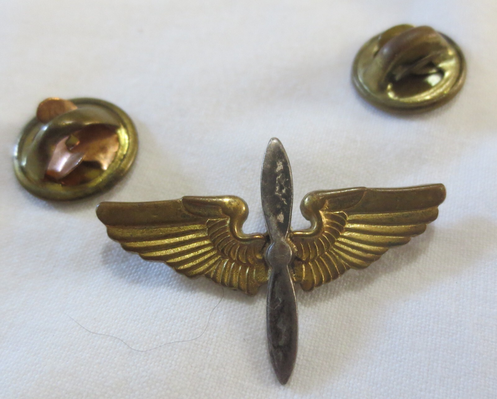 Old Vintage WWII US Army Air Corps Wings & Propeller Aviation Pin #1 | eBay