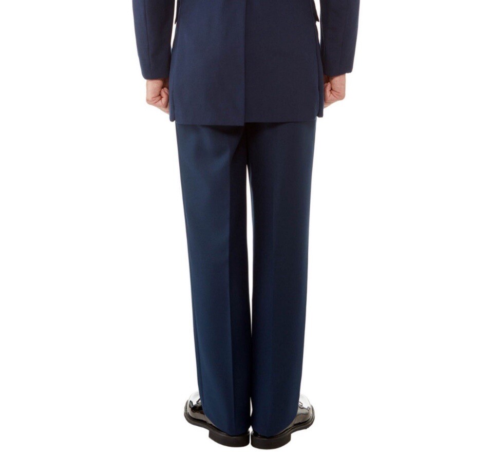 USAF AIR FORCE JROTC CIVIL AIR PATROL SERVICE DRESS BLUE PANTS TROUSERS ...