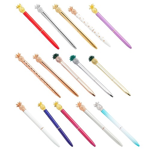 Candy Color Metal Ballpoint Pen Nib Refillable for Ideal for Office ...
