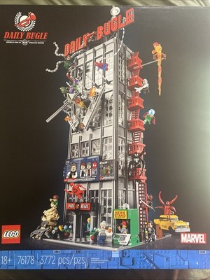 LEGO Marvel Spider-Man Daily Bugle 76178 (Complete Set) NEVER OPENED ...