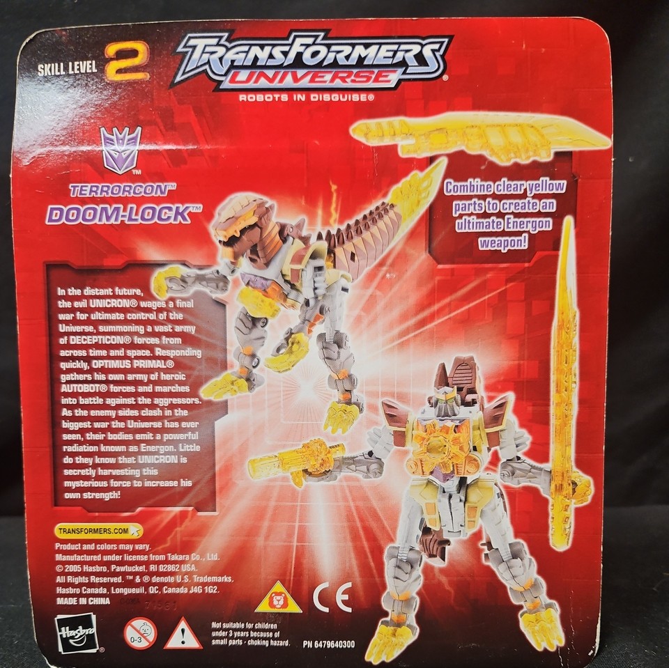 Transformers Universe Terrorcon DOOM-LOCK Grimlock | eBay