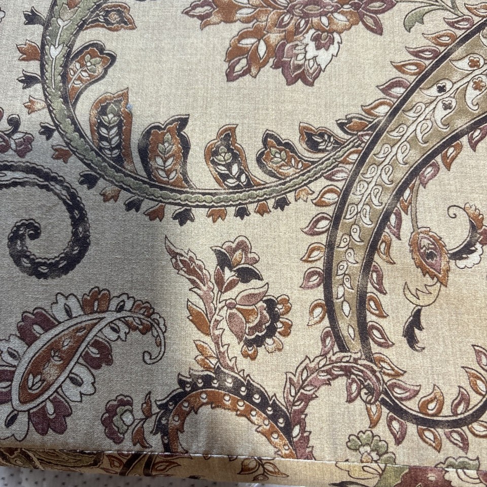 Ralph Lauren Anderson Paisley Duvet Cover Full/Queen Neutral/ Navy ...