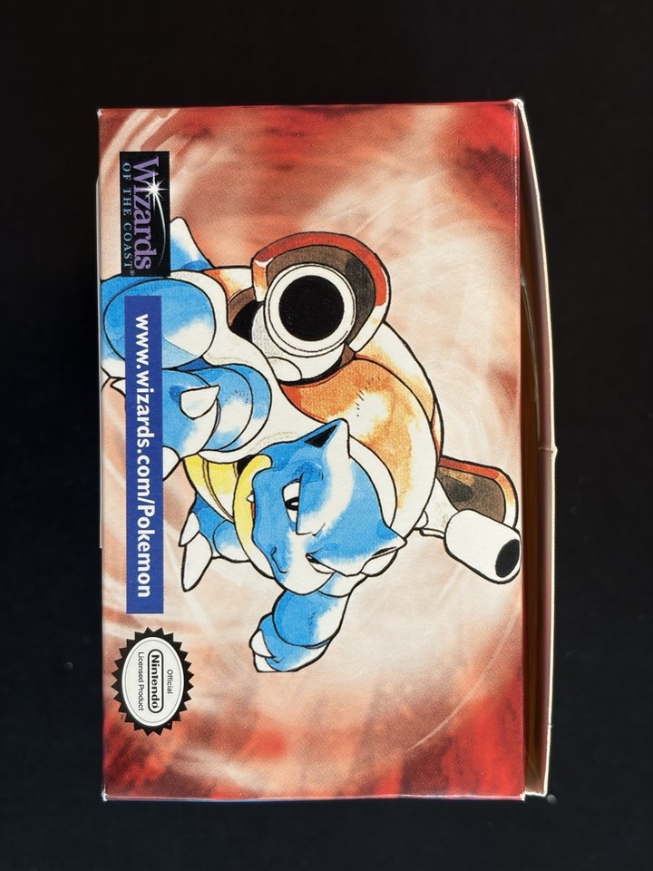*MINT* 1999 Pokemon Card Shadowless Base Set EMPTY BOX (Green Wing ...