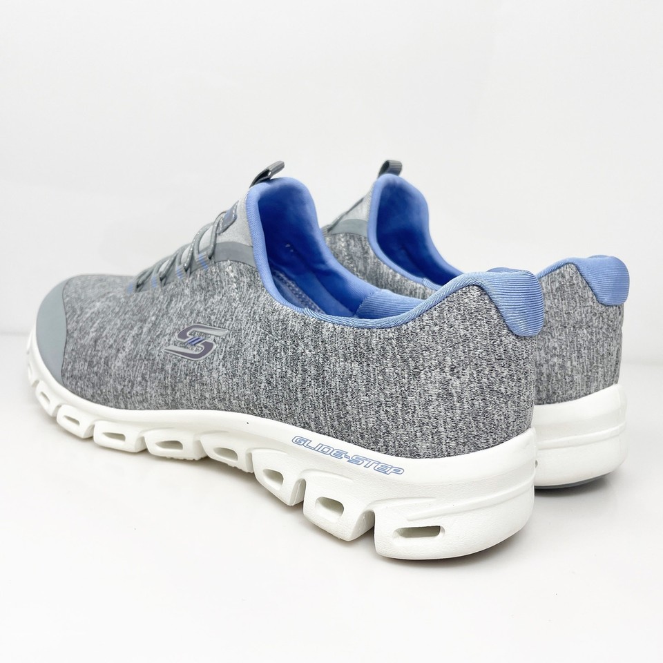 Skechers Womens Glide Step Persistence 104548W Gray Running Shoes ...
