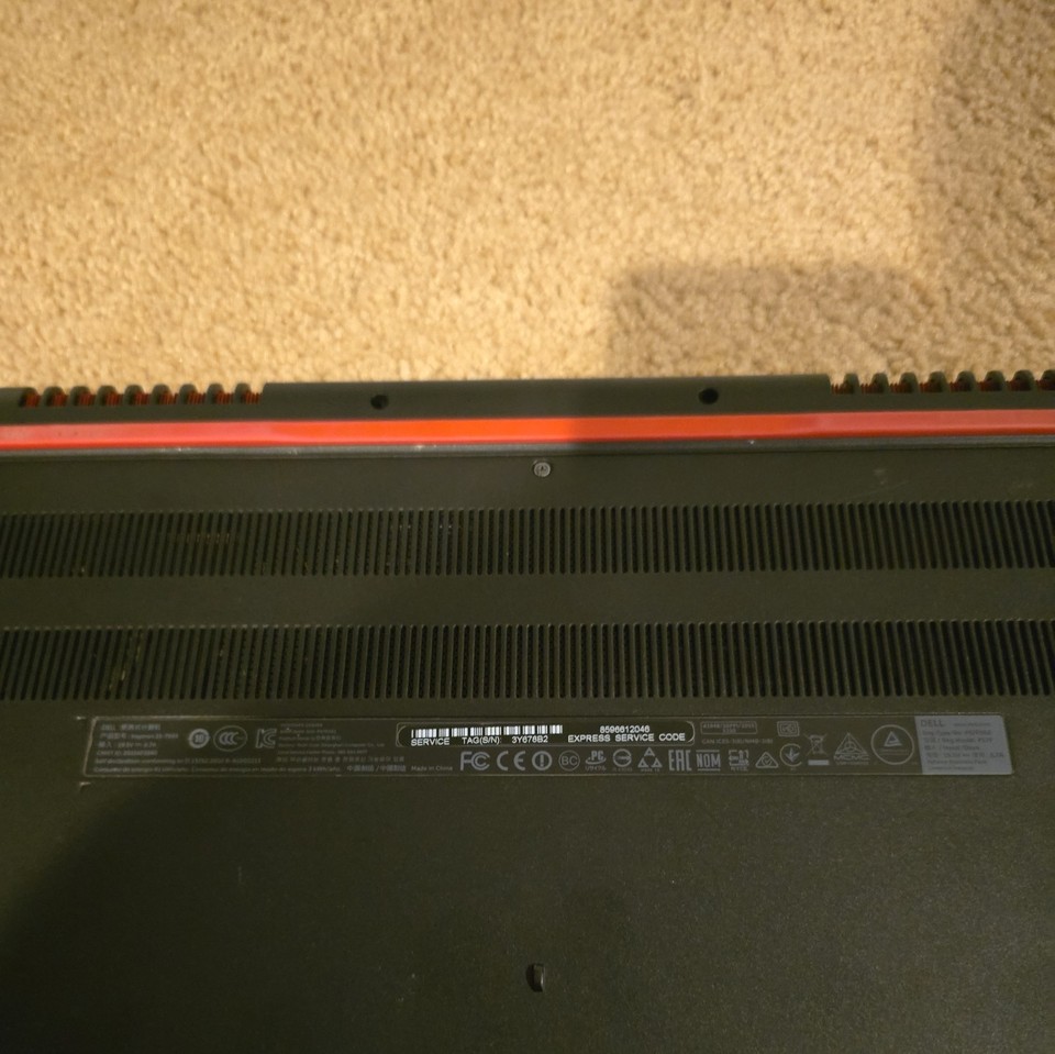 Dell Inspiron 7559 P57F 15.6" i7-6700HQ GTX1050 8GB RAM 1TB SSD Gaming ...