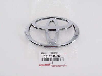 TOYOTA GENUINE OEM RAV4 FRONT GRILLE RADIATOR NEW EMBLEM 75311-35200 | eBay