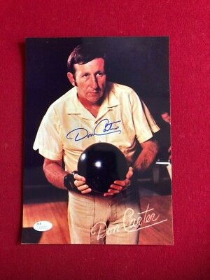 Don Carter (Deceased), "Autographed" (JSA) 8 x 11 Photo (Scarce ...