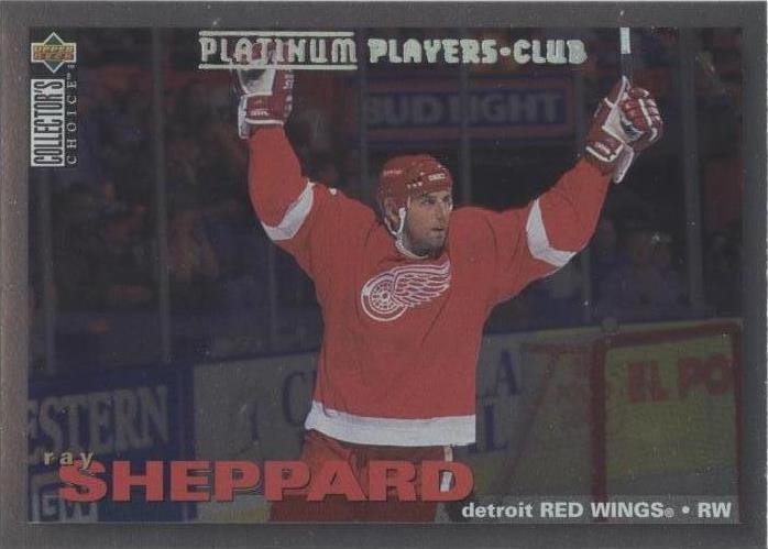 1995-96 Upper Deck Collector's Choice - Ray Sheppard #177 Platinum ...