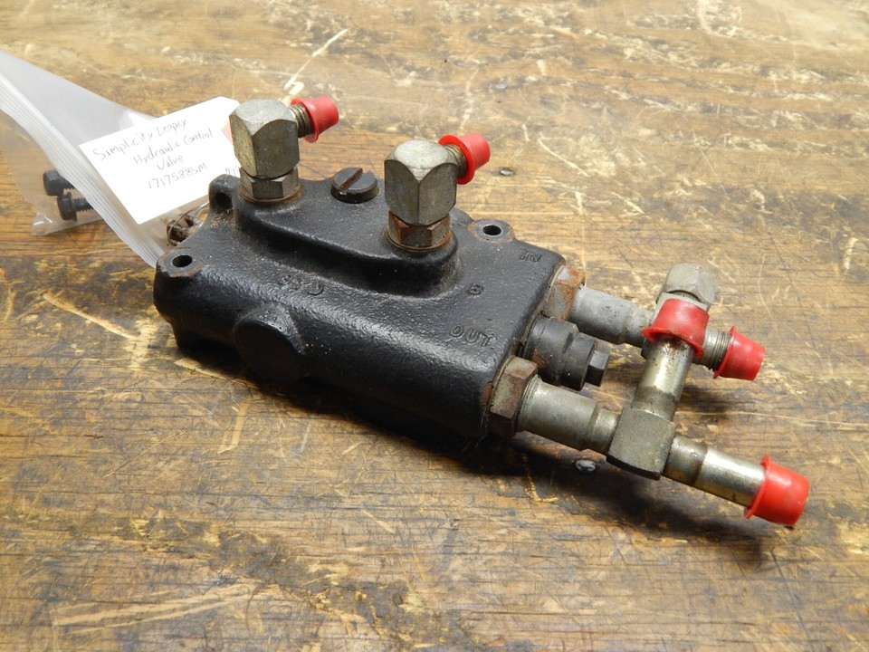 Simplicity Legacy- Hydraulic Control Valve 1717588SM | eBay