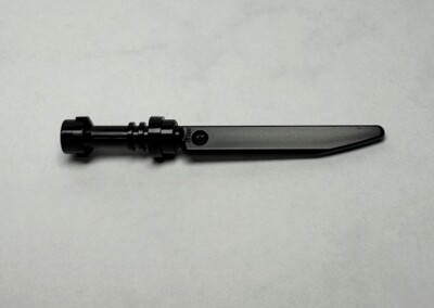 LEGO Darksaber Star Wars Mandalorian Dark Saber Lightsaber Black Hilt ...