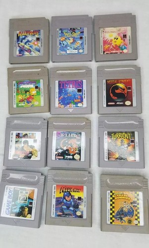 Game boy games Nintendo Original Vintage Handheld Game System tested ...