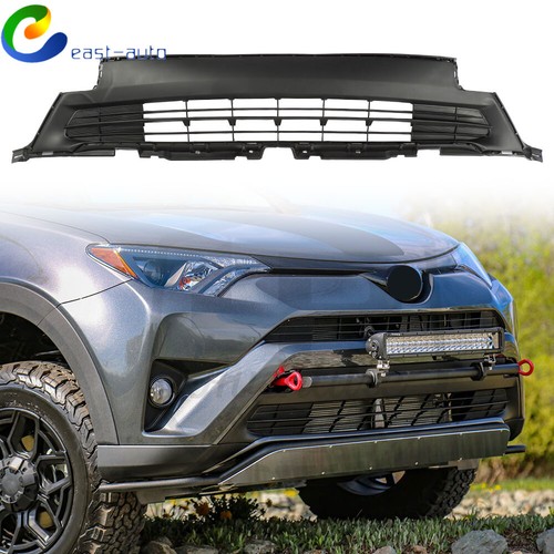 Front Bumper Lower Grille Black Mesh Grill For 2016 2017 2018 Toyota ...