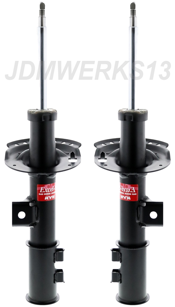 KYB 2 FRONT Performance STRUTS SHOCKS for FIAT 500 09 10 11 12 13 14 15 ...