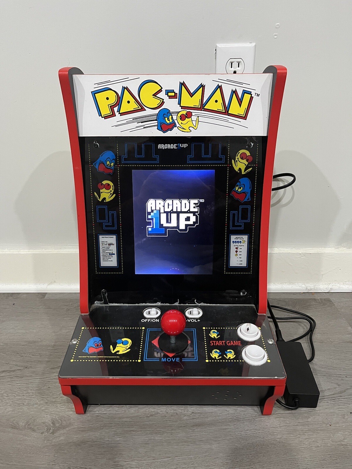 Arcade1Up Pacman Personal Arcade Game Machine PAC-MAN Countercade ...