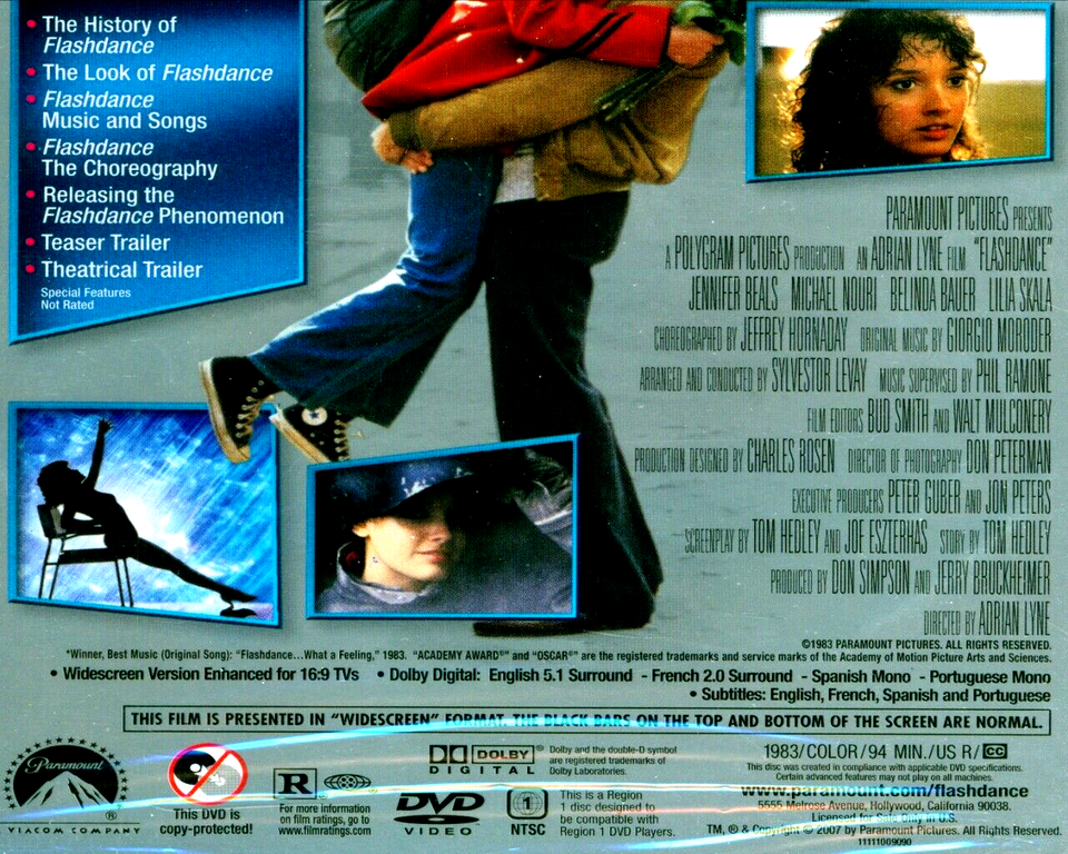 Flashdance - Jennifer Beals & Michael Nouri 1983 - Special Edition NEW ...